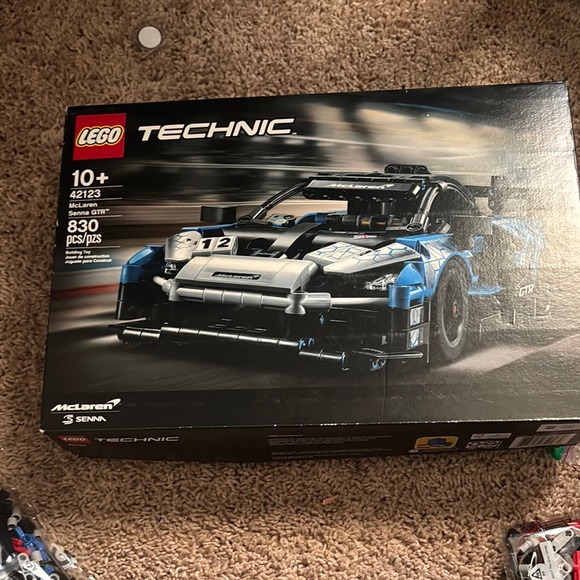 Lego | Toys | Lego Technic Mclaren Senna Gtr Blue And Black | Poshmark